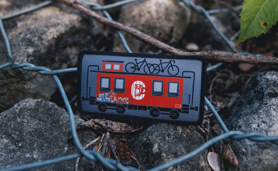 Patch Caboose MTB Mountain Biking - Etsy UK