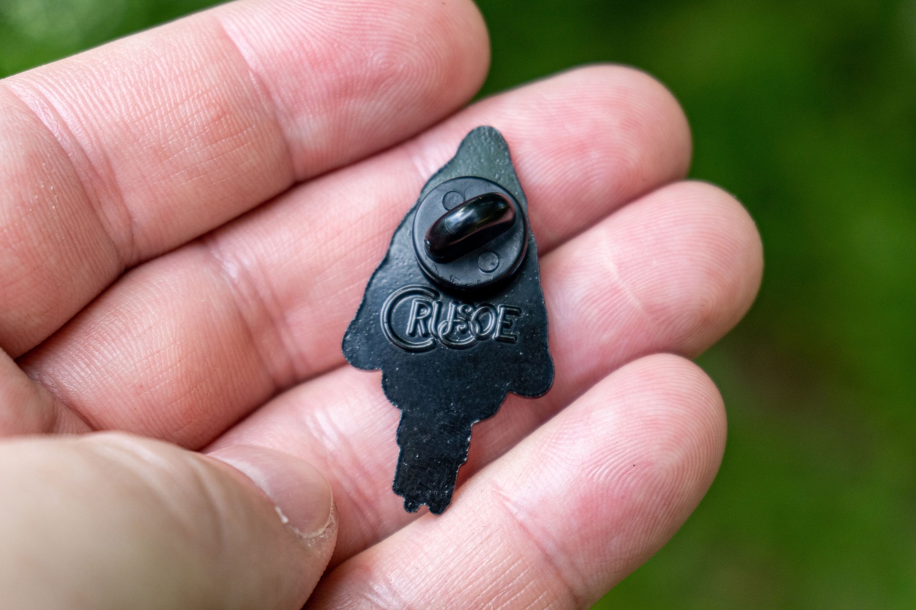 Enamel Pin Bear Arrowhead the Great Black Bear - Etsy Canada