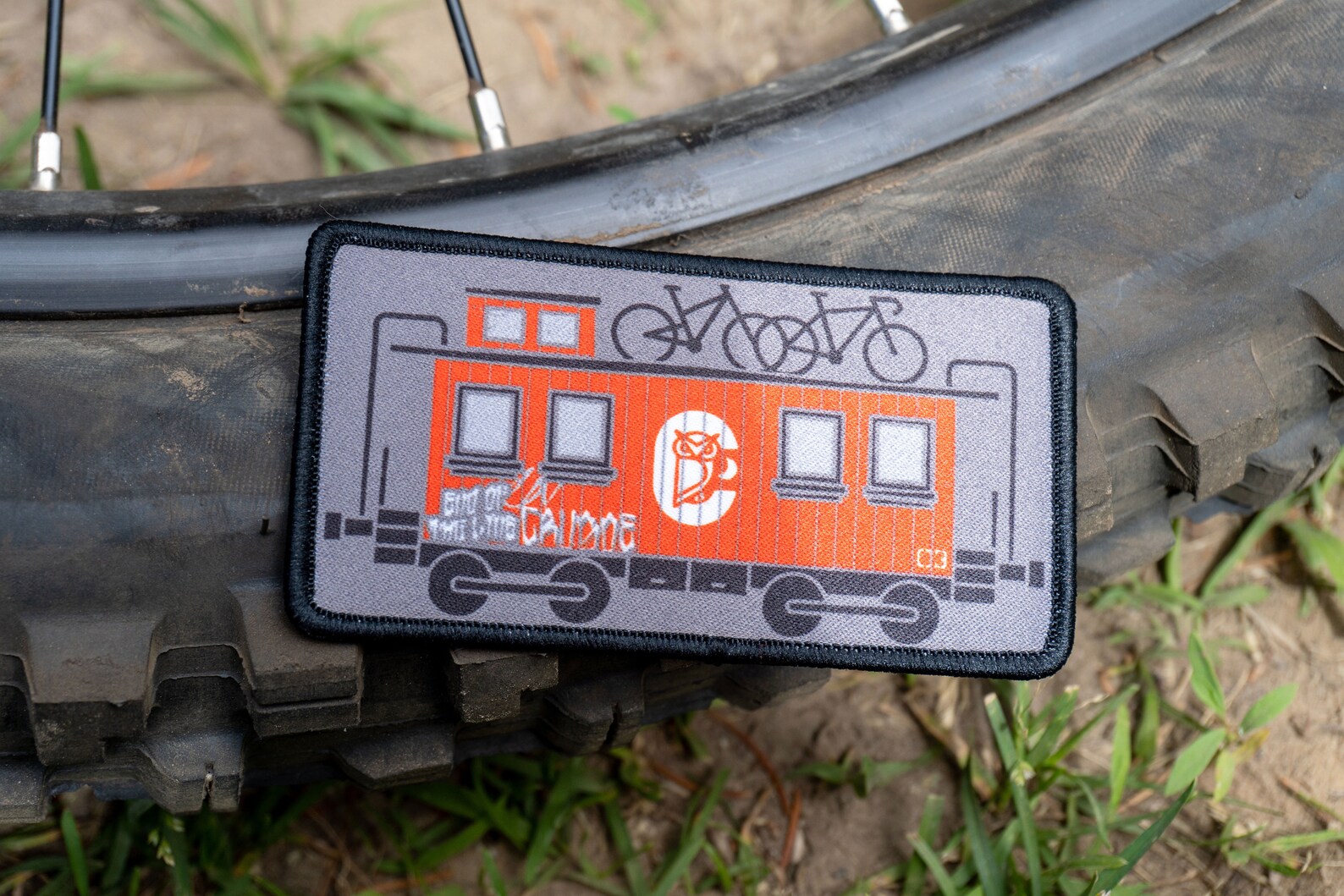 Patch Caboose MTB Mountain Biking - Etsy UK