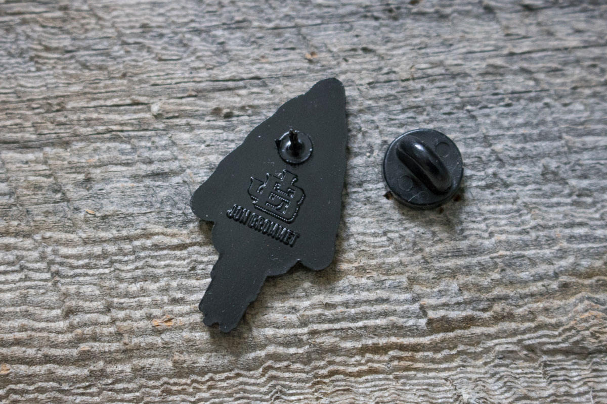 Enamel Pin Black on Black the Great Black Bear - Etsy
