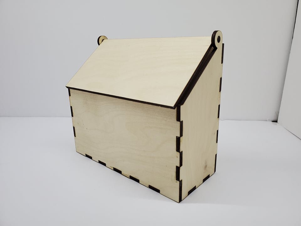 Laser Cut File - Playhouse Mailbox, Glowforge Files - Etsy