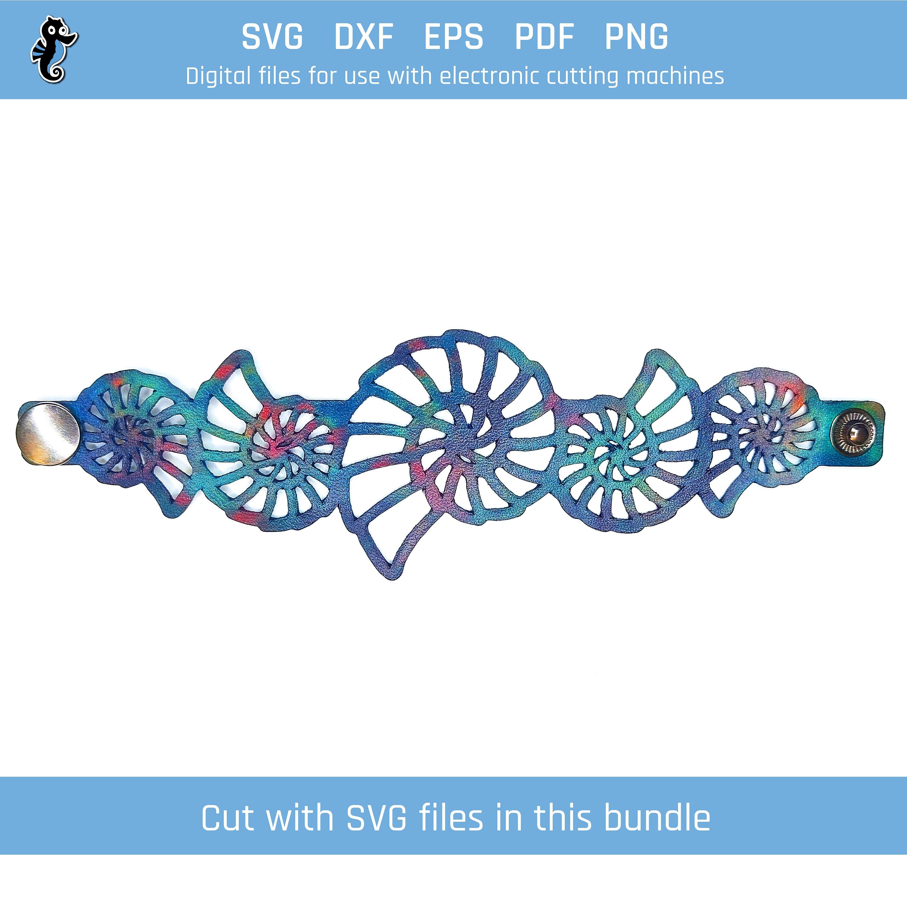 Leather Bracelet SVG Leather Template Bracelet SVG Bracelet File ...