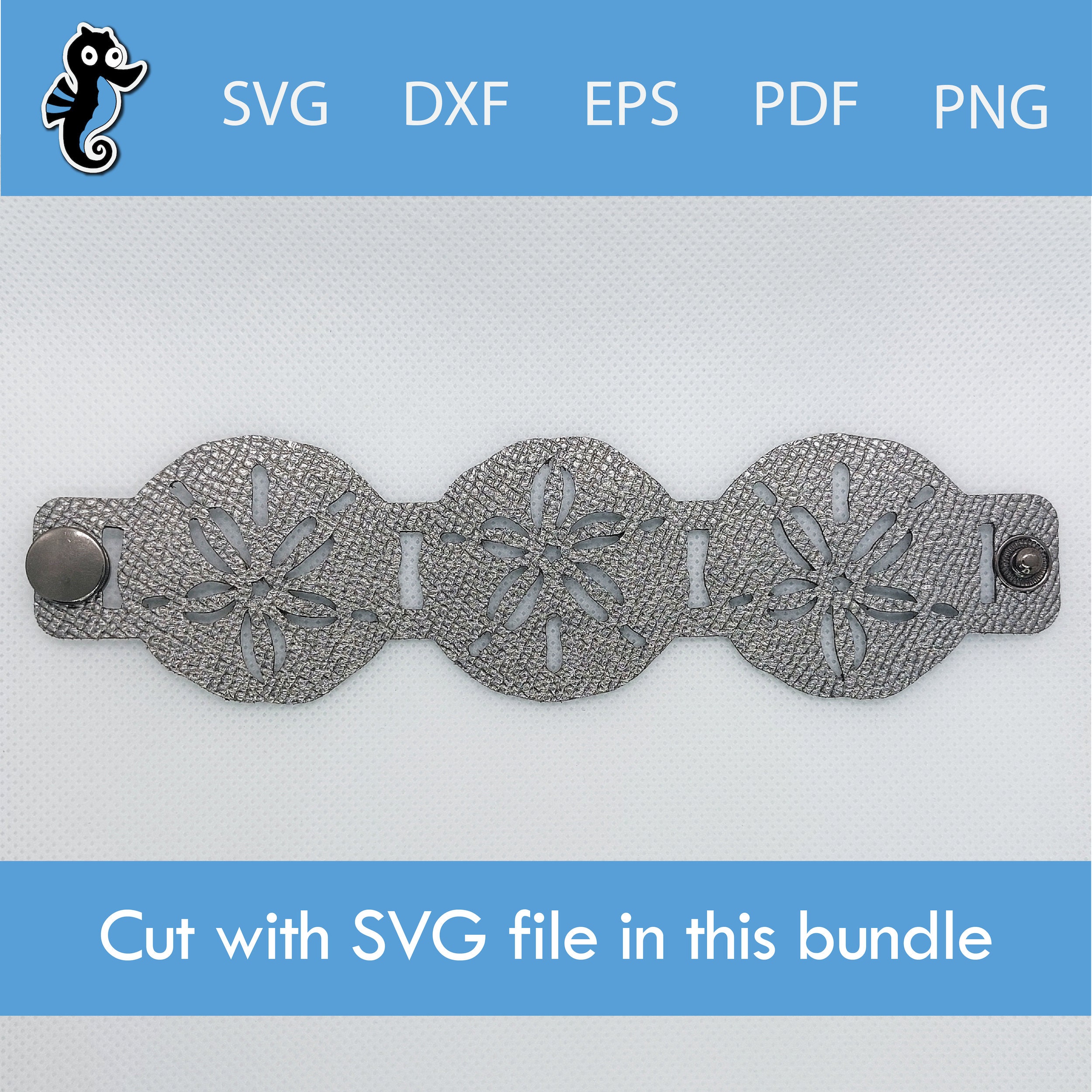 30 Bracelet SVG Bundle Leather Bracelet SVG Cut File Cuff - Etsy