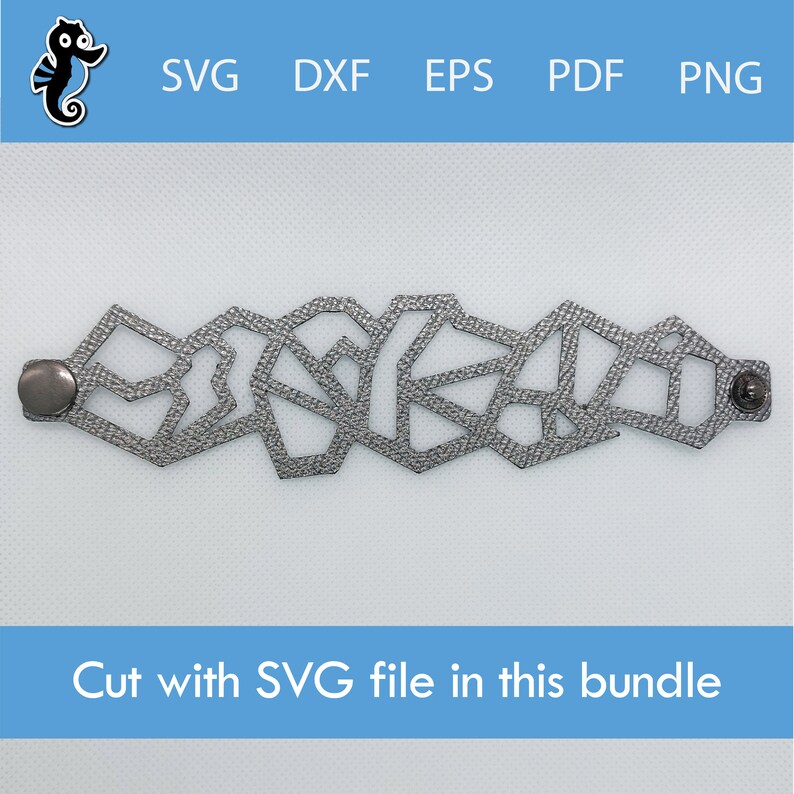 30 Bracelet SVG Bundle Leather Bracelet SVG Cut File Cuff - Etsy