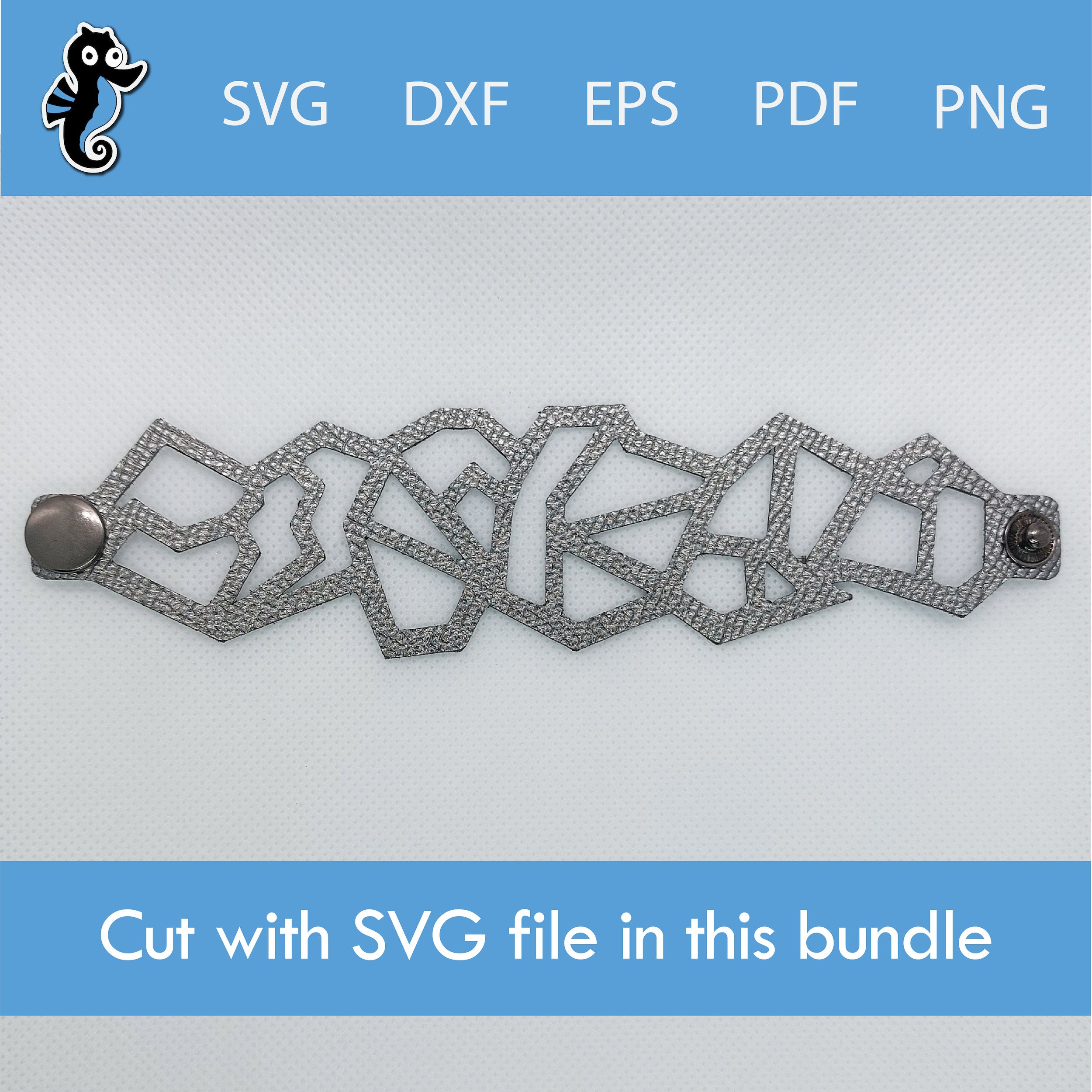 30 Bracelet SVG Bundle Leather Bracelet SVG Cut File Cuff - Etsy