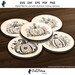 25 Coaster SVG | Fall SVG Bundle | Laser Cut Files | Laser Engrave File ...