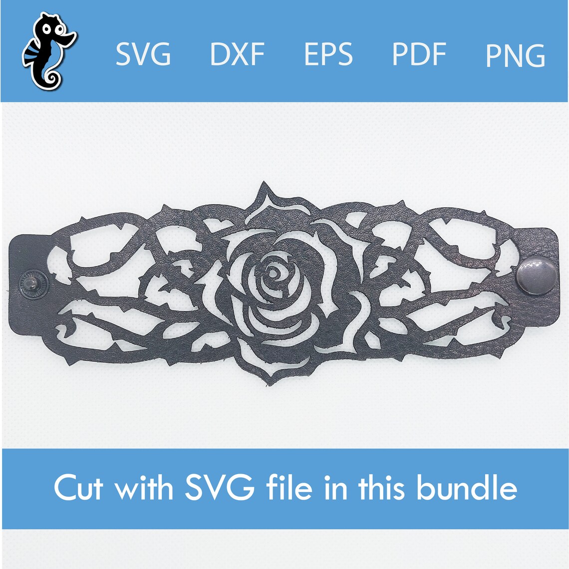 Leather Bracelet SVG Cut File Cuff Bracelet SVG Cut File - Etsy