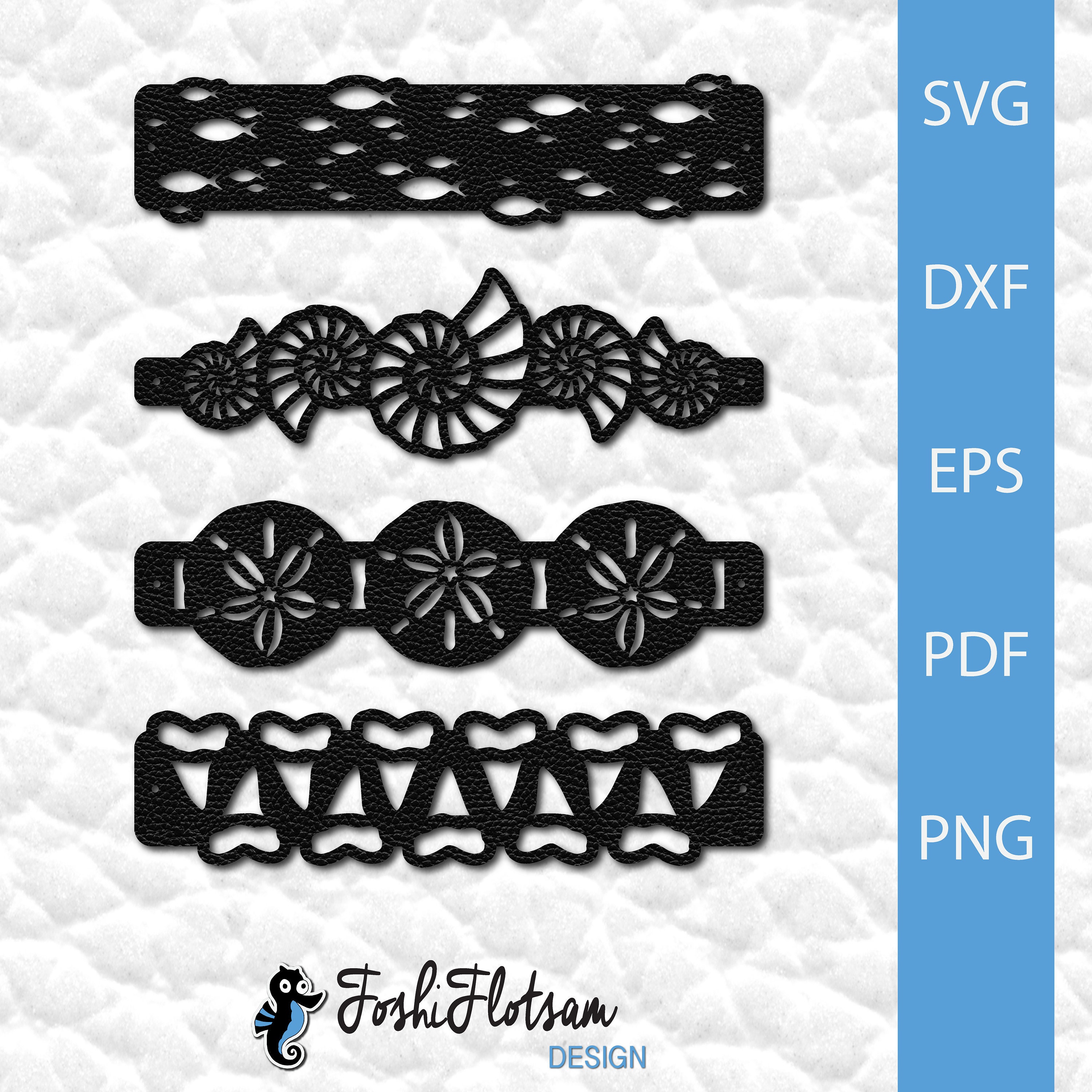 Leather Bracelet SVG Leather Template Bracelet SVG Bracelet File ...