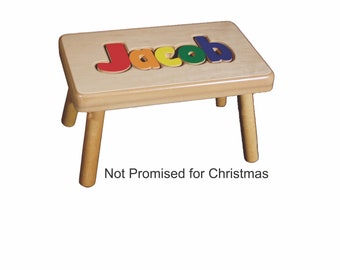 Name stool - Etsy