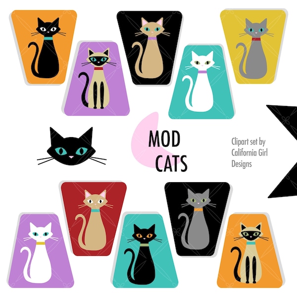 Mod Cat - Etsy