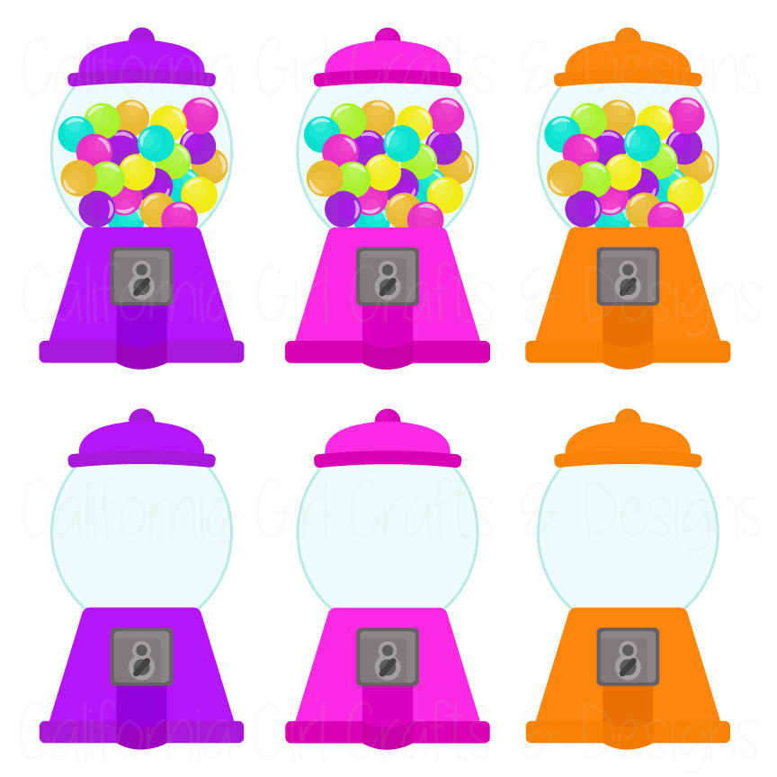 Gumball Machine Clip Art