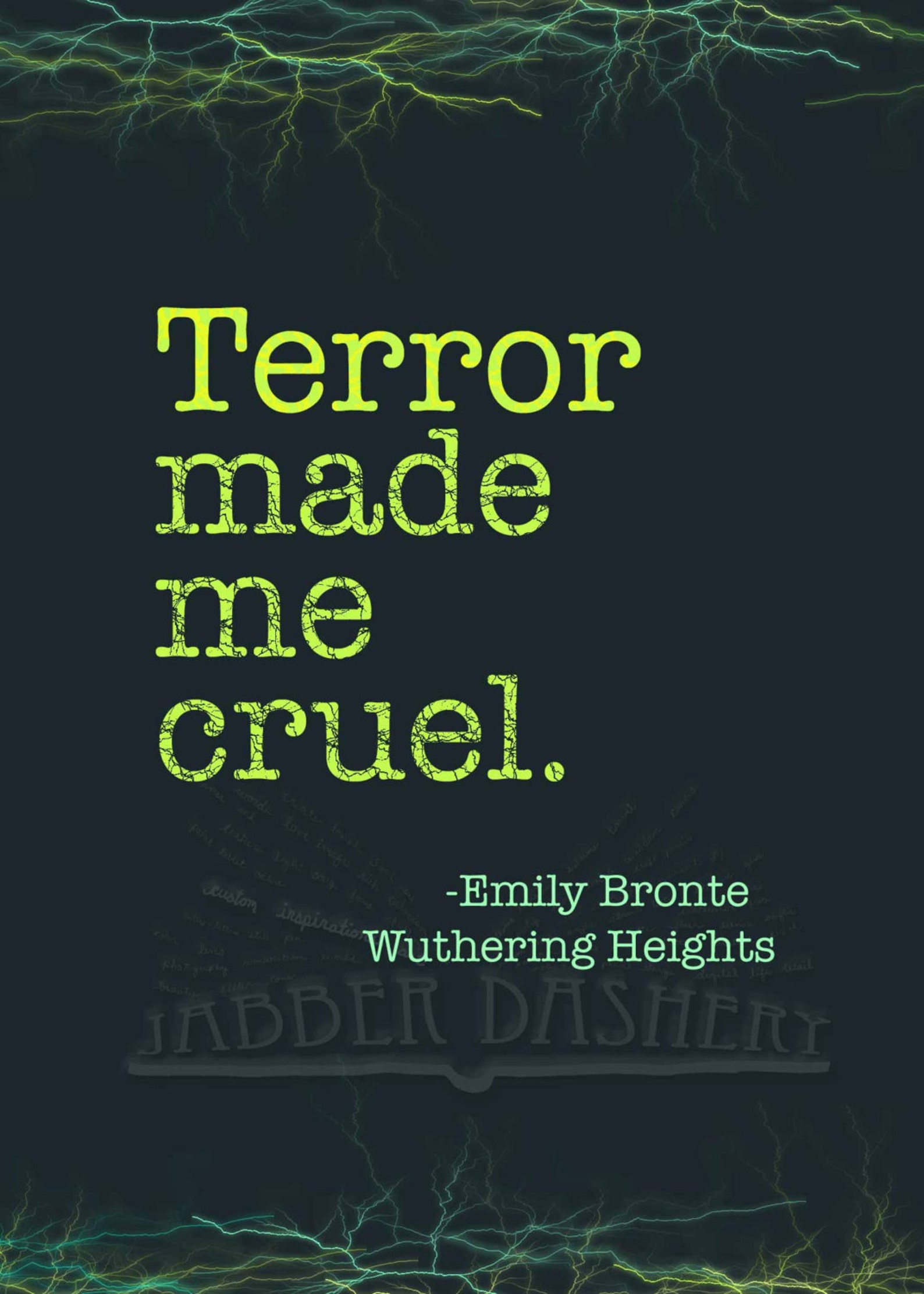 Set of 3 5x7 Spooky Literature Halloween Quotes Printable Download Poe ...