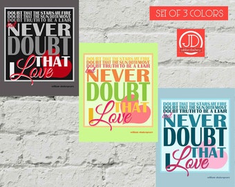 Never Doubt I Love - Etsy