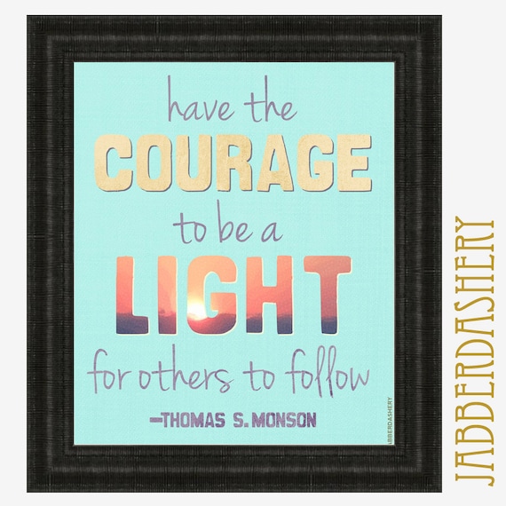 Mormon Courage Quotes