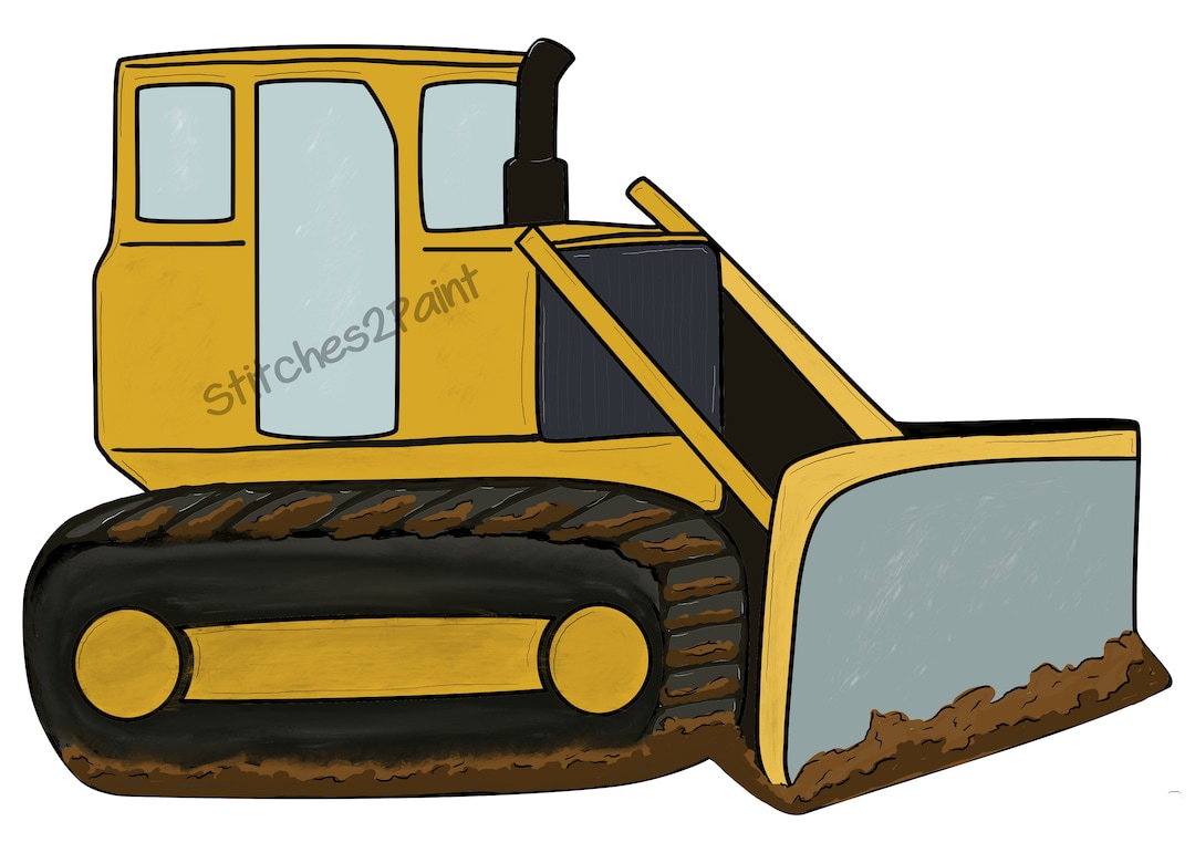 Dozer Door Hanger, Door Hanger Template, SVG File, Wood Cutting Machine ...