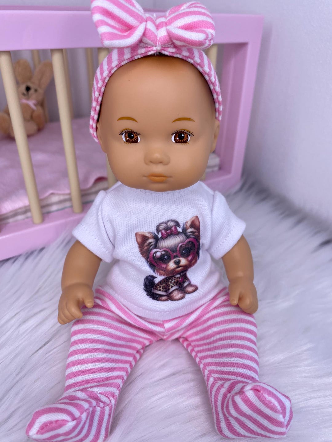 8 Inch Baby Doll Shirt, Made For, 8 in Little Bitty Baby, Fits Doll by ...