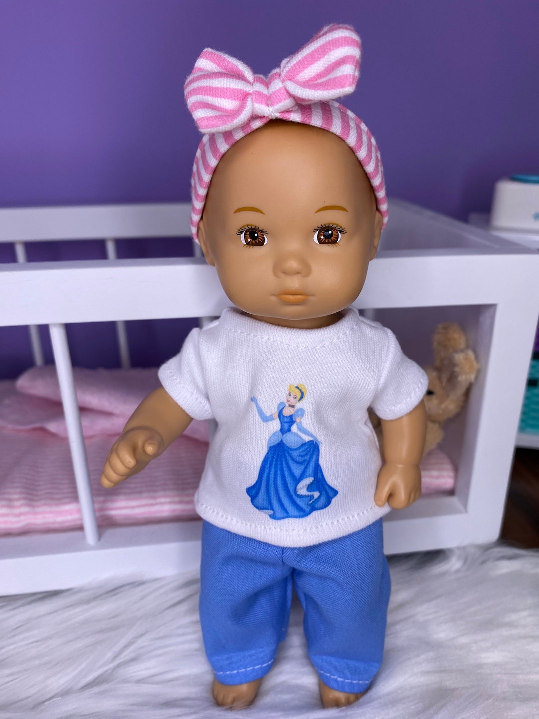8 Inch Baby Doll Shirt, Made to Fit, Caring for Babylittle Bitty Baby ...