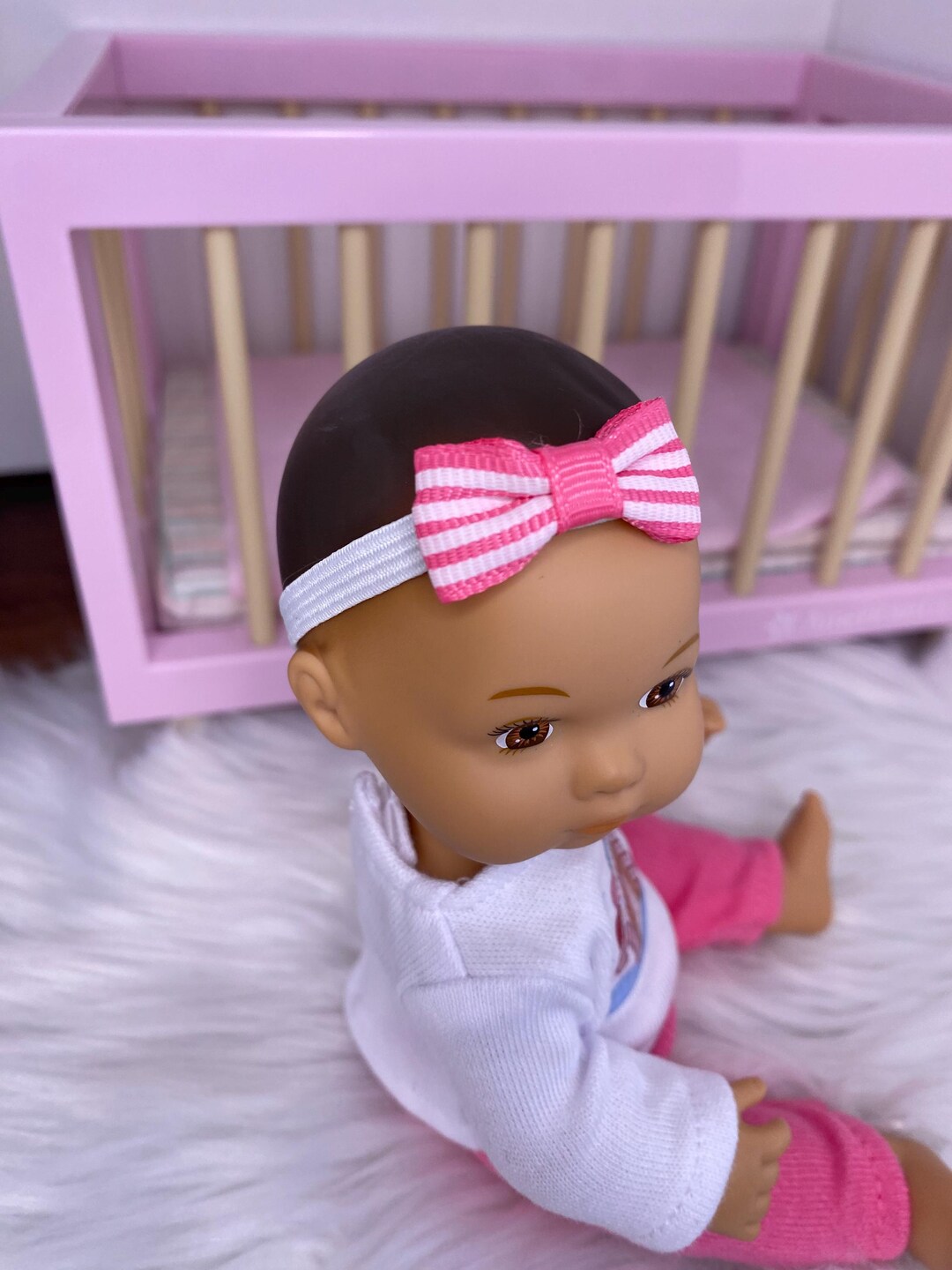 8 Inch Baby Doll Headband, Made to Fit, 8 in American Girl Baby Doll ...