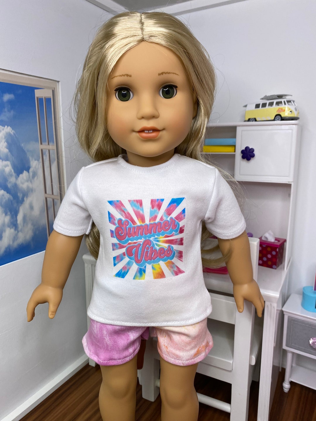 18 Inch Doll Shirt, Fits 18 in American Girl, Doll Clothes 18 Inch Doll Shirt, Fits 18 in American Girl, Doll Clothes