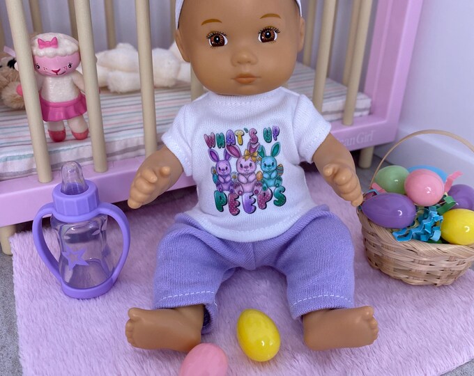 Baby Doll Shirt, Made to Fit, 8 Inch Doll, Little Bitty Baby, Caring ...
