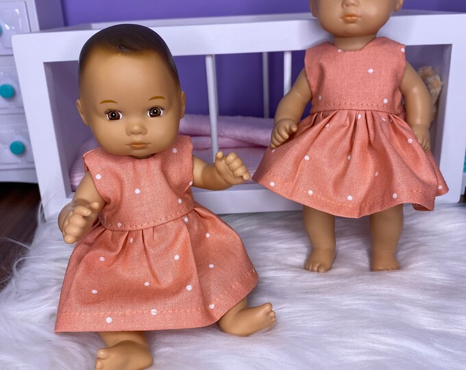 8 Inch Baby Doll Dress, Made to Fit, Caring for Baby, 8 Inch Doll by ...