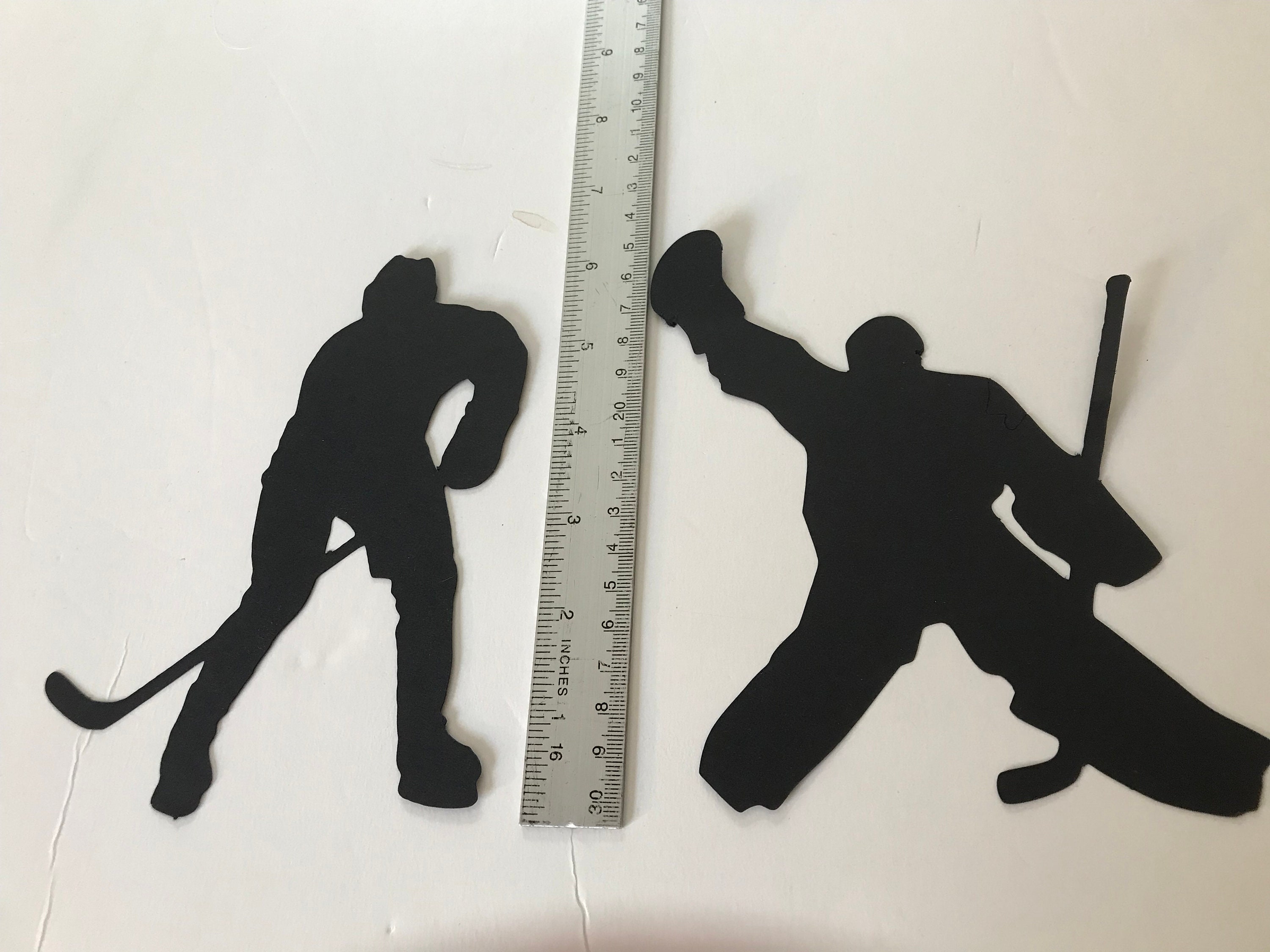 22 6 Tall Ice Hockey Die Cut Outs - Etsy