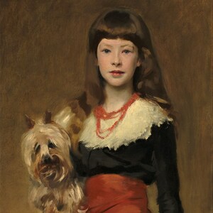 John Singer Sargent : Miss Beatrice Townsend (1882) - Giclee Fine Art ...