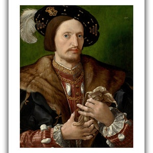 Jan Gossaert : Portrait of a Gentleman (c. 1530) - Giclee Fine Art ...