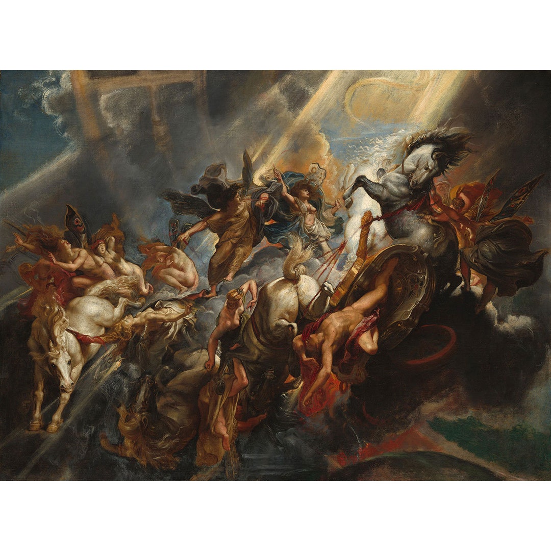 Peter Paul Rubens : the Fall of Phaeton (c. 1604/1605) - Giclee Fine ...
