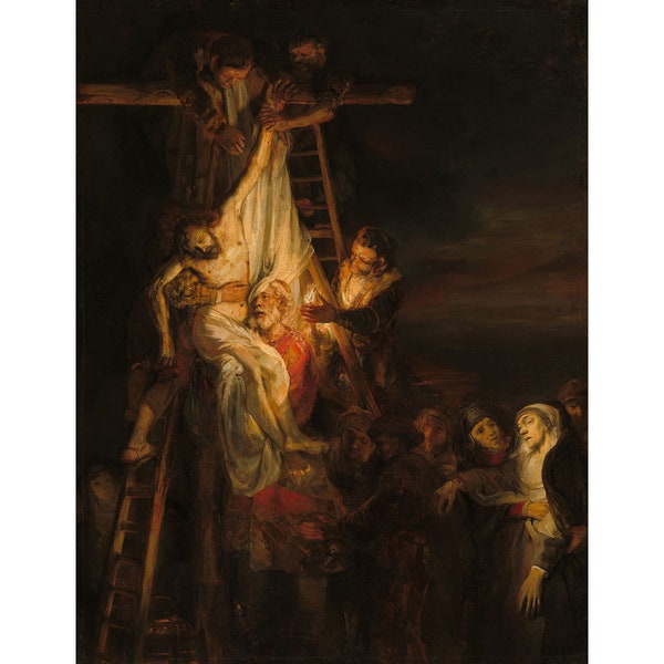 Jesus Descent From the Cross - Etsy