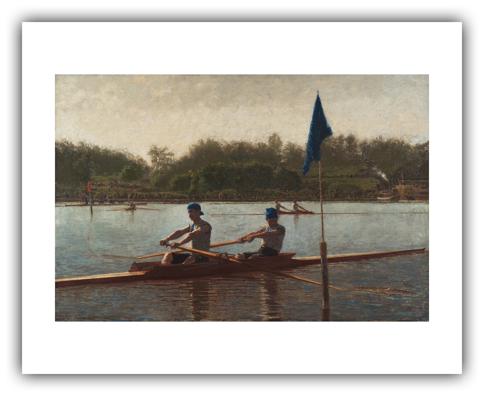 Thomas Eakins : the Biglin Brothers Turning the | Etsy