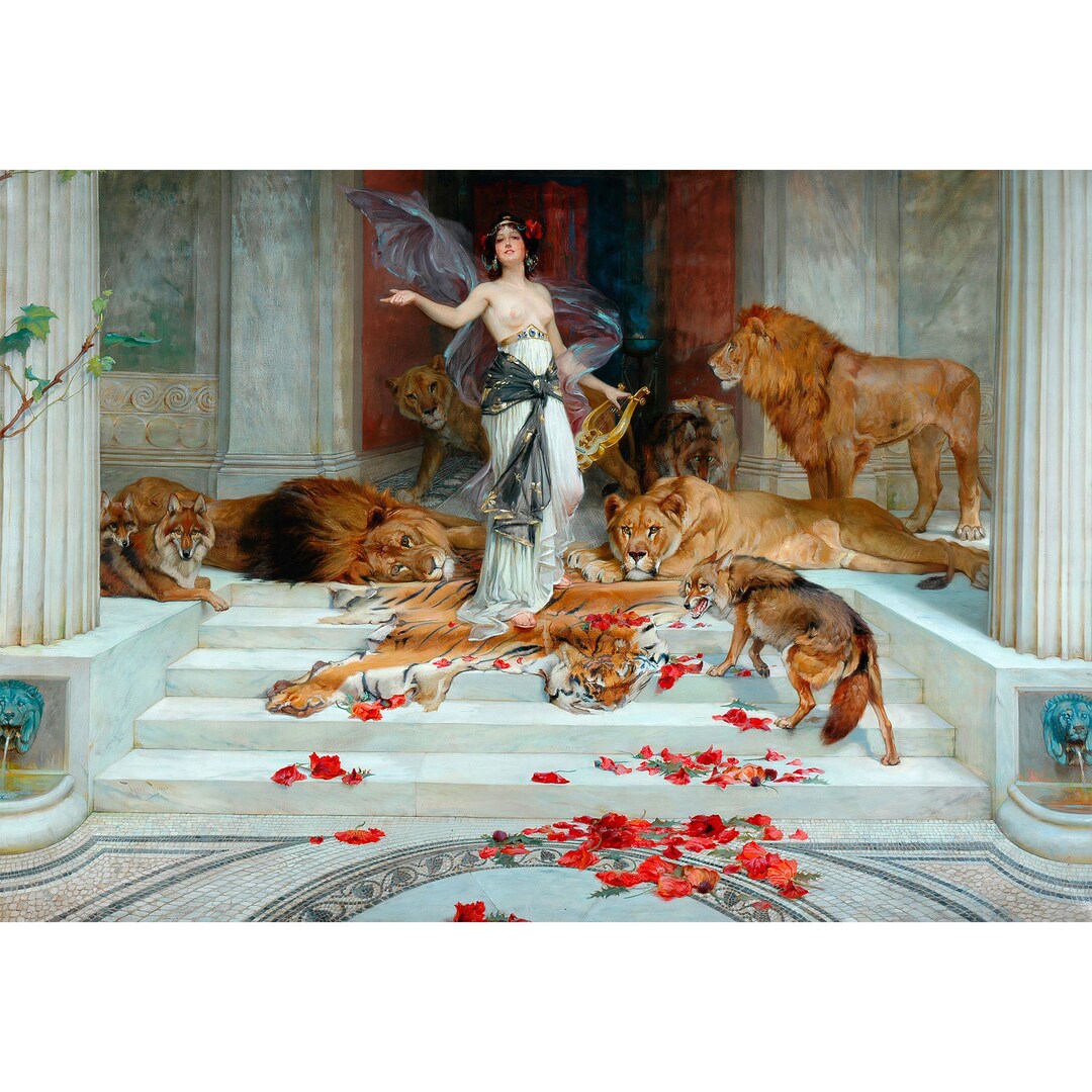 Wright Barker : Circe (c. 1889) - Giclee Fine Art Print - Etsy