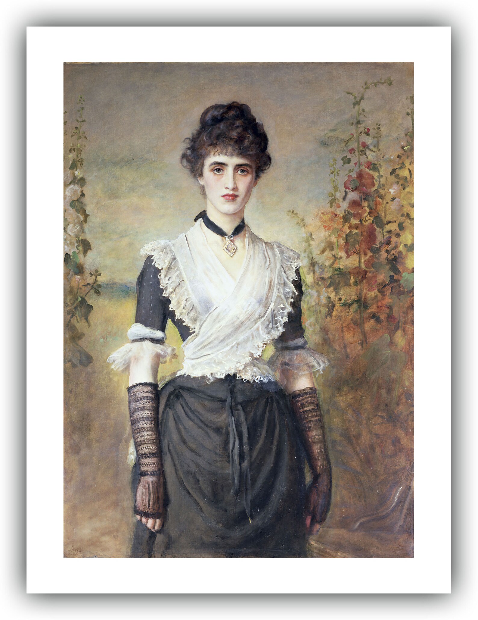 John Everett Millais : Il Penseroso (the Thoughtful One) (1887 ...