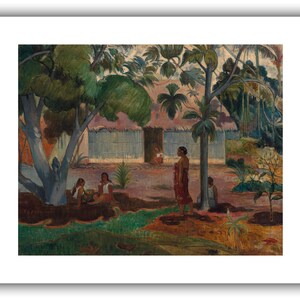 Paul Gauguin : the Large Tree (1891) - Giclee Fine Art Print - Etsy