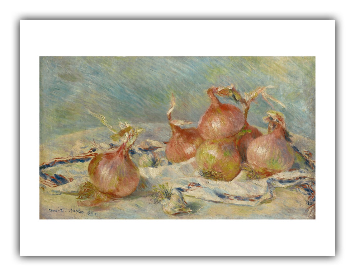 Pierre-auguste Renoir : Onions (1881) - Giclee Fine Art Print - Etsy