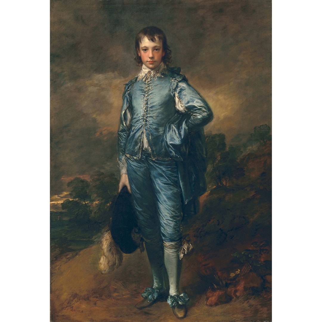 Thomas Gainsborough : the Blue Boy (c. 1770) - Giclee Fine Art Print - Etsy