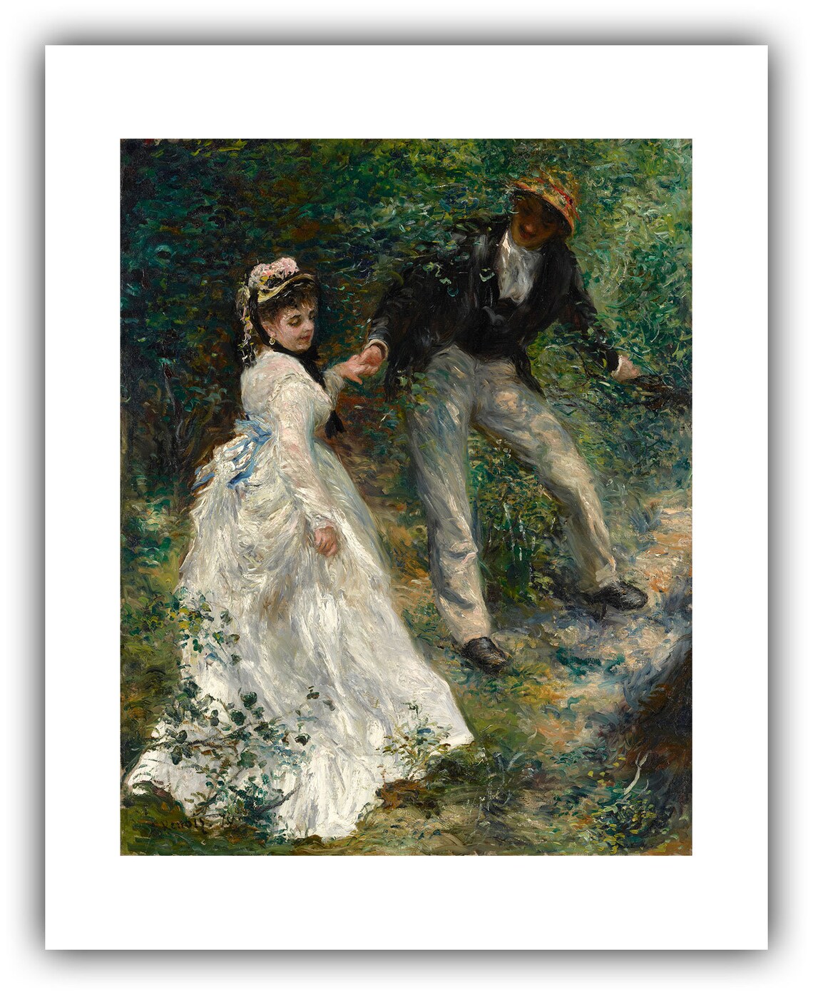 Pierre-auguste Renoir : La Promenade 1870 Giclee Fine Art - Etsy