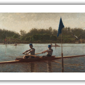 Thomas Eakins : the Biglin Brothers Turning the Stake (1873) - Giclee ...