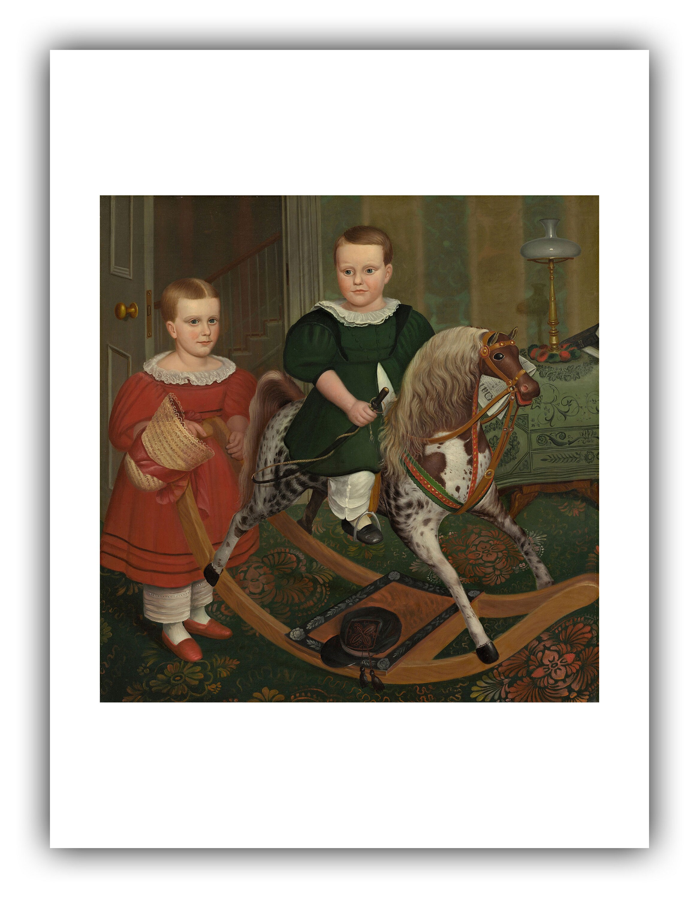 Robert Peckham : the Hobby Horse (c.1840) - Giclee Fine Art Print - Etsy