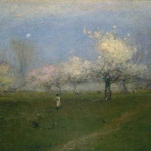 George Inness : Spring Blossoms Montclair New | Etsy