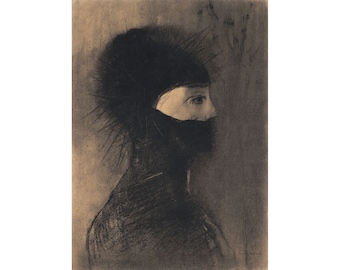 Fine Art Reproduction. L'armure Armor, 1891 by Odilon Redon . Fine Art ...