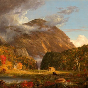 Thomas Cole : A View of the Mountain Pass Called the Notch of the White ...