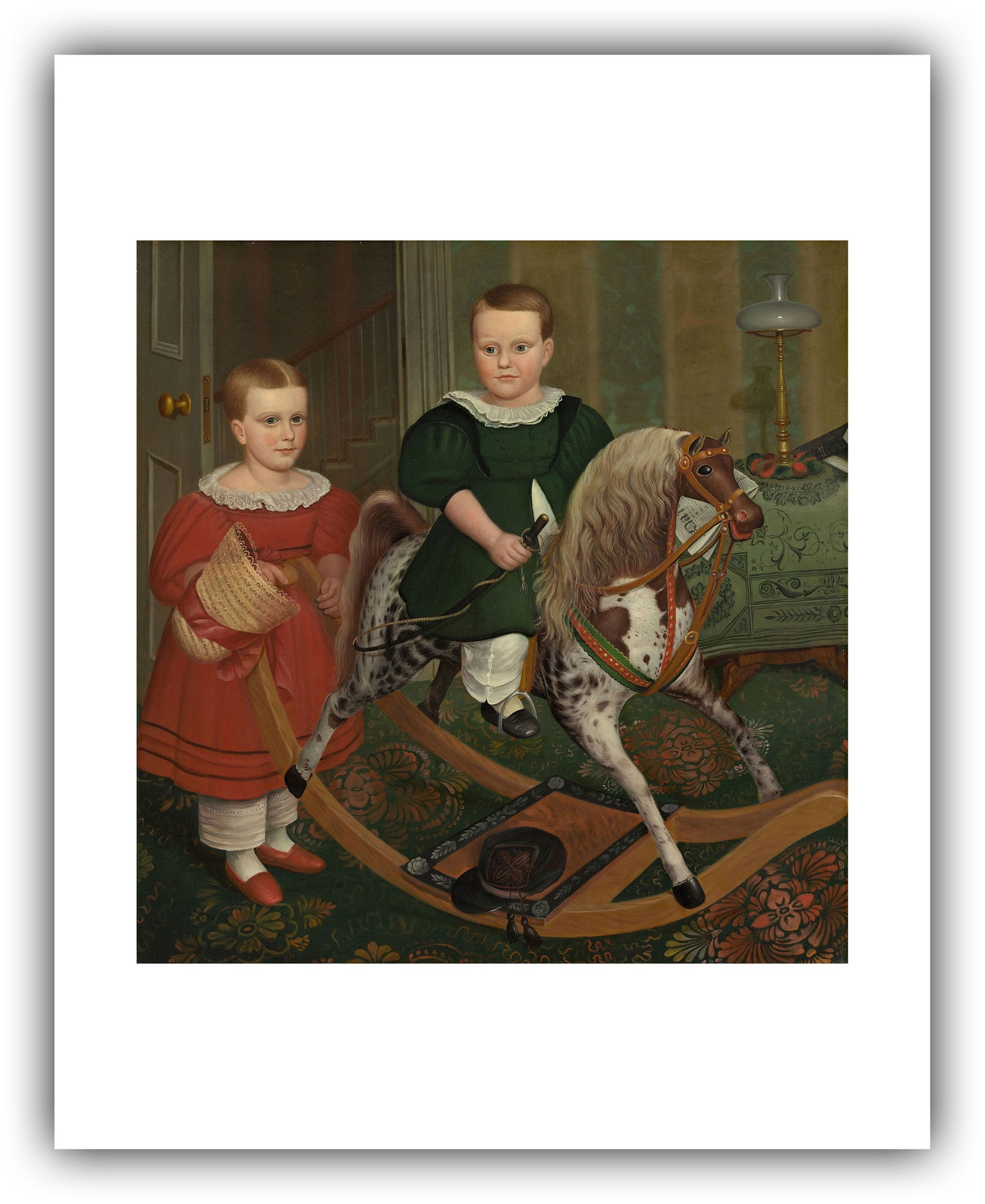 Robert Peckham : the Hobby Horse (c.1840) - Giclee Fine Art Print - Etsy