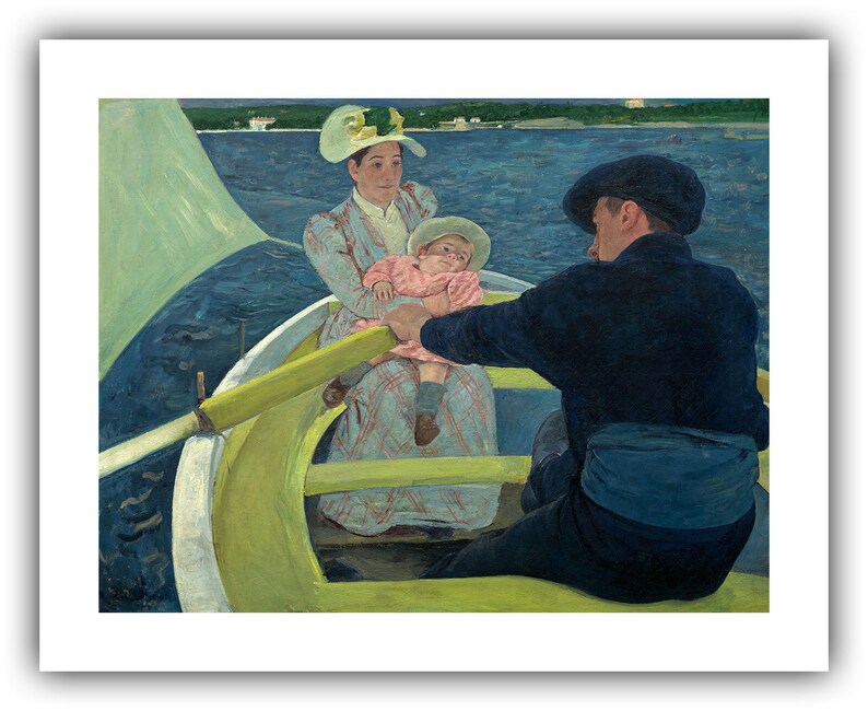 Mary Stevenson Cassatt : the Boating Party 1893/1894 - Etsy