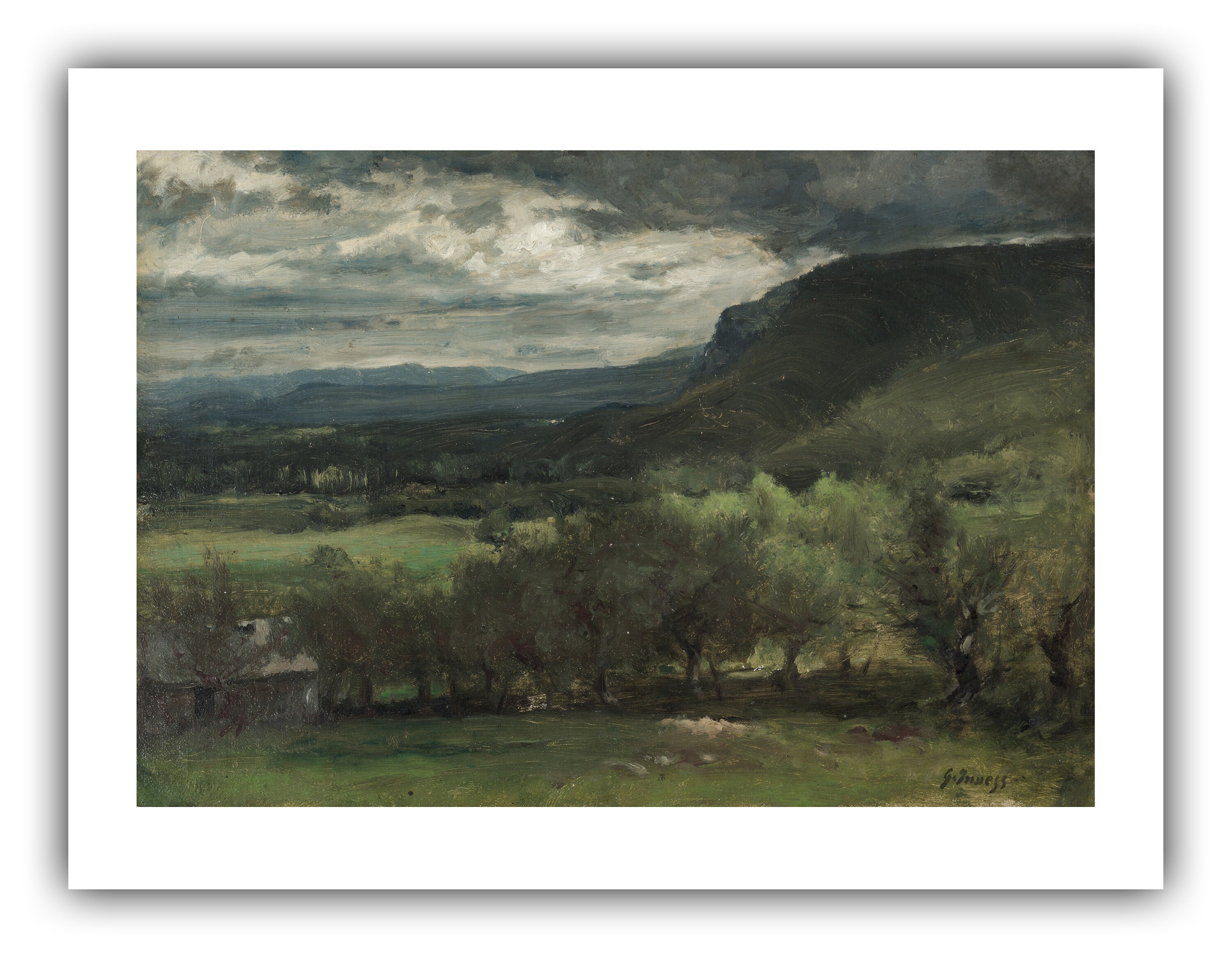 George Inness : Montclair New Jersey c. 1878 | Etsy