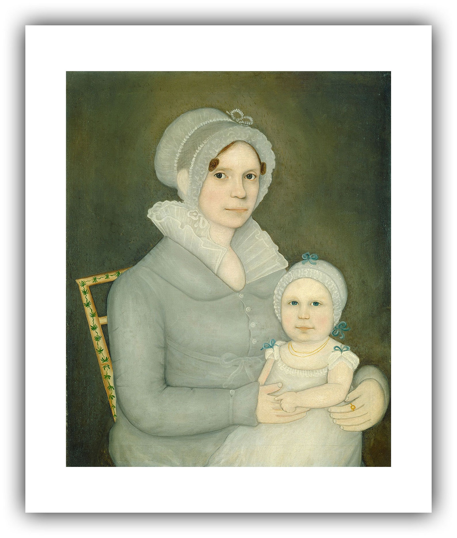 Frederick W. Mayhew : Mrs. John Harrisson and Daughter (c. 1823 ...