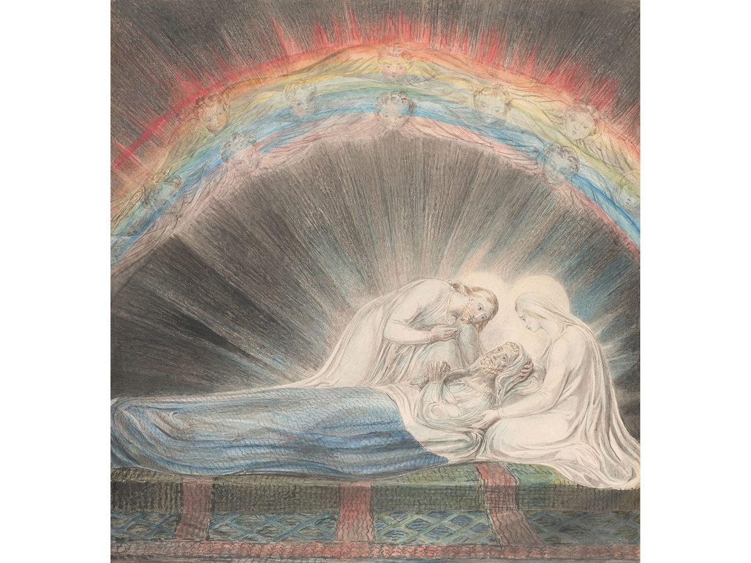 William Blake : the Death of Saint Joseph (1803) - Giclee Fine Art ...