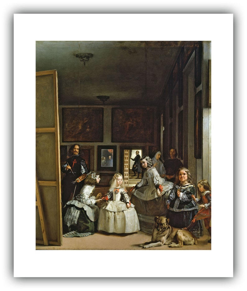 Diego Velazquez : Las Meninas, or the Family of Philip IV (c. 1656 ...