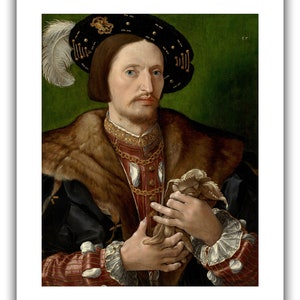 Jan Gossaert : Portrait of a Gentleman (c. 1530) - Giclee Fine Art ...