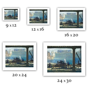 George Bellows : Blue Morning (1909) - Giclee Fine Art Print - Etsy